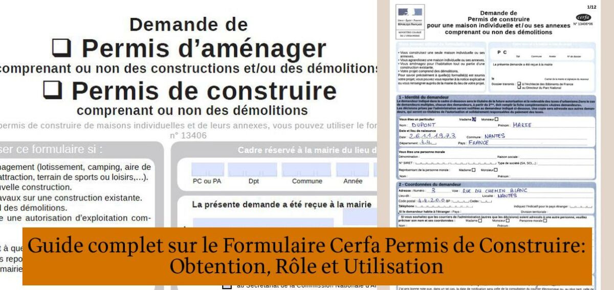 Guide complet sur le Formulaire Cerfa Permis de Construire: Obtention ...
